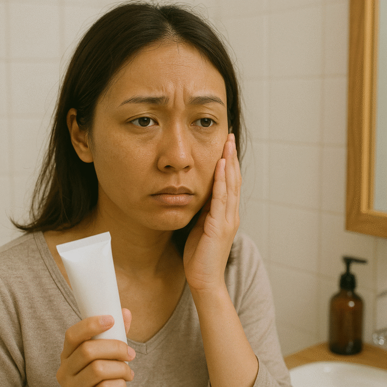 女性の顔が土色になる原因と診断チェックリスト｜内臓疾患や栄養不足の症状と改善方法を徹底解説 | Calmixia